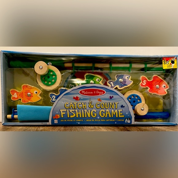 Melissa & Doug | Toys | Melissa Doug Catch And Count Fishing Game Nwt ...